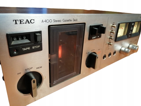 Magnetofon deck ,,TEAC A-400,, - 13620059247 - oficjalne archiwum Allegro