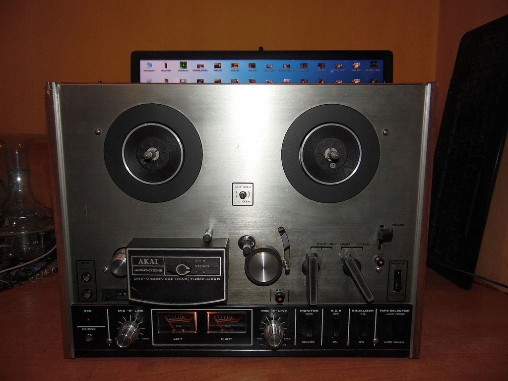 Magnetofon szpulowy Akai 4000DS Stereo Reel to Reel Made in Japan Vintage! - 15157241606 ...