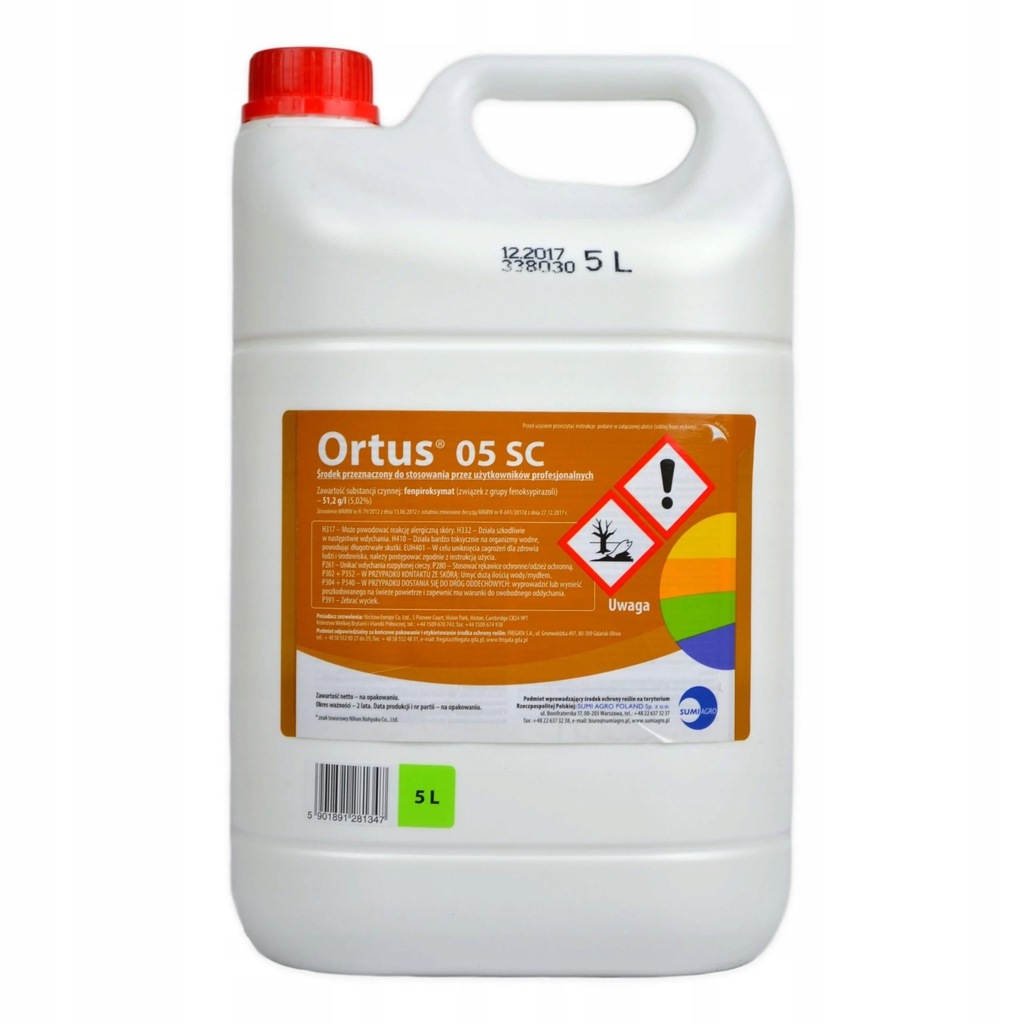 ORTUS 05 SC 5L SUMI AGRO OPRYSK NA PRZĘDZIORKI - 12663478757 ...