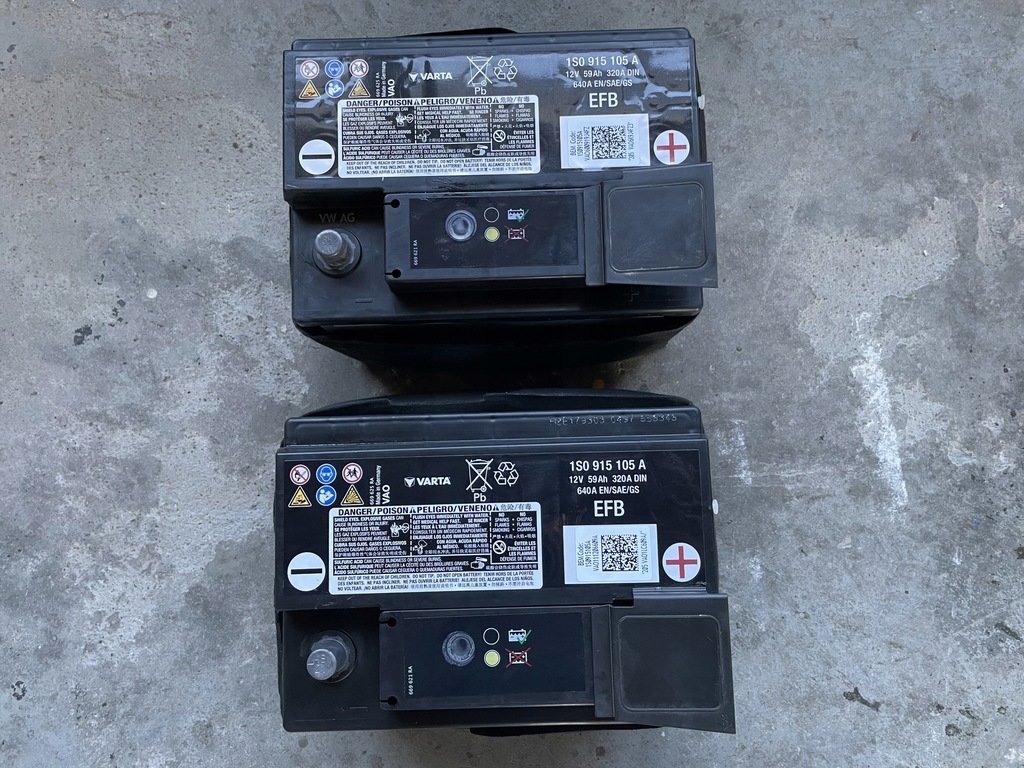 AKUMULTOR VARTA 1S0915105A 12V 59Ah 320A DIN - 12749574259 - oficjalne ...