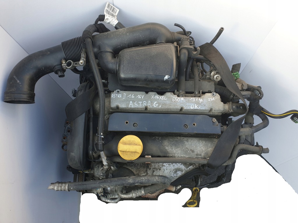SILNIK X16XEL 1.6 16v OPEL ASTRA G - 14275421853 - oficjalne archiwum ...