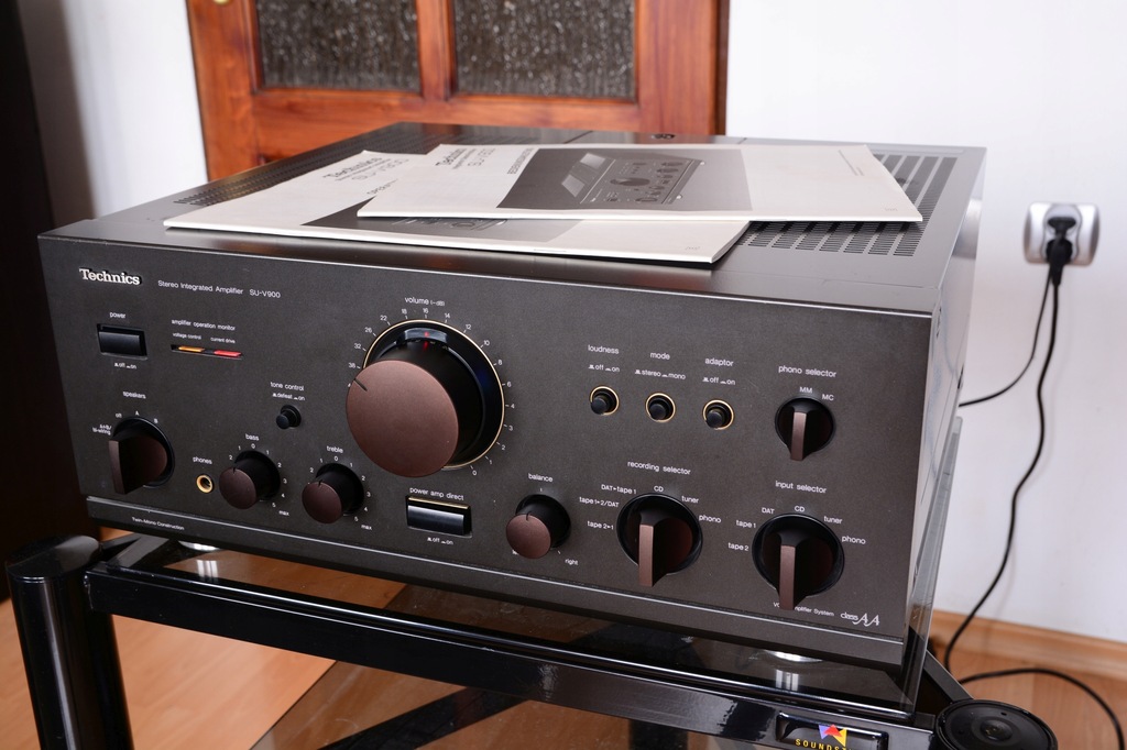 Potężny Wzmacniacz Stereo Technics SU-V900 - 9084621686 - oficjalne archiwum Allegro