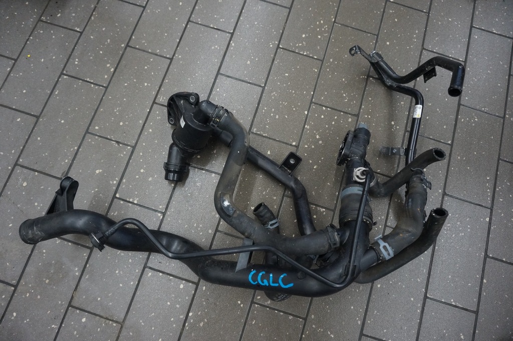 TERMOSTAT OBUDOWA PRZEWODY WODY AUDI A6 C7 2.0 TDI - 12113468791 ...