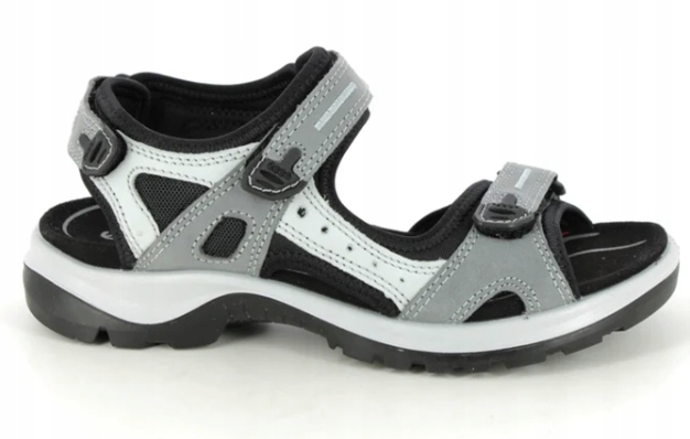 ECCO DAMSKIE SANDAŁY NA RZEPY ZE SKÓRĄ 38 ŻEB - 17336789445 - oficjalne ...