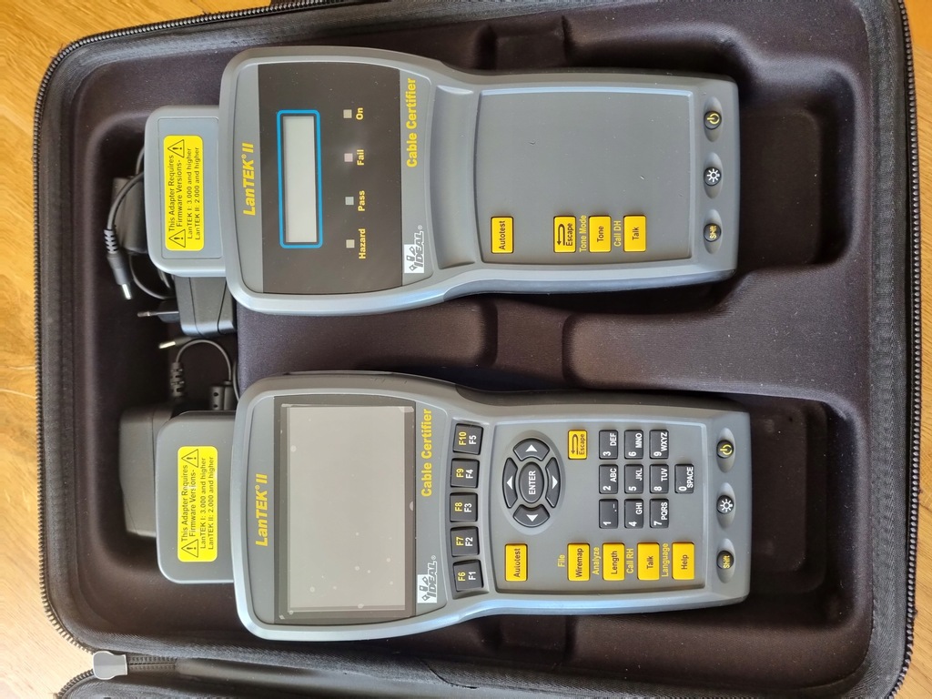 Lantek II 500 miernik certyfikacyjny 6A/6/5E 10Gb - 12048618083 ...