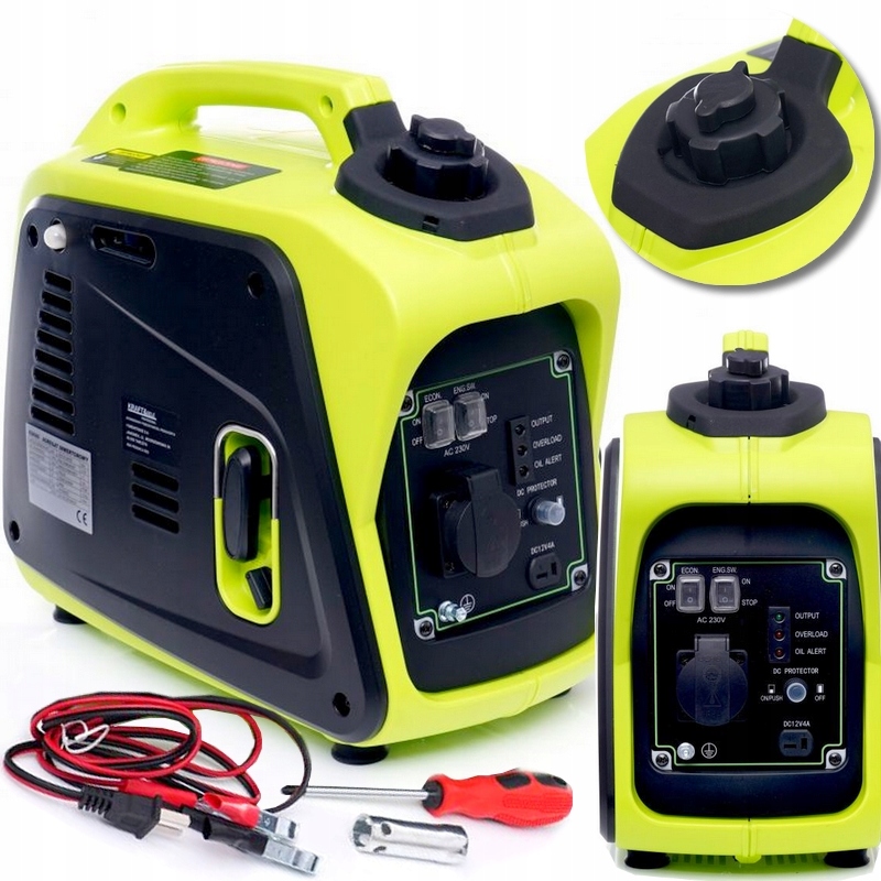 Agregat Prądotwórczy Generator Inwertorowy 1800W - 12736818901 - oficjalne archiwum Allegro