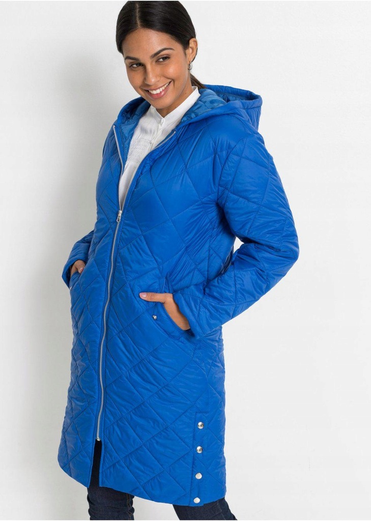 BONPRIX _LZ 2BF NIEBIESKA KURTKA PIKOWANA _/ 42 - 14624231031 ...