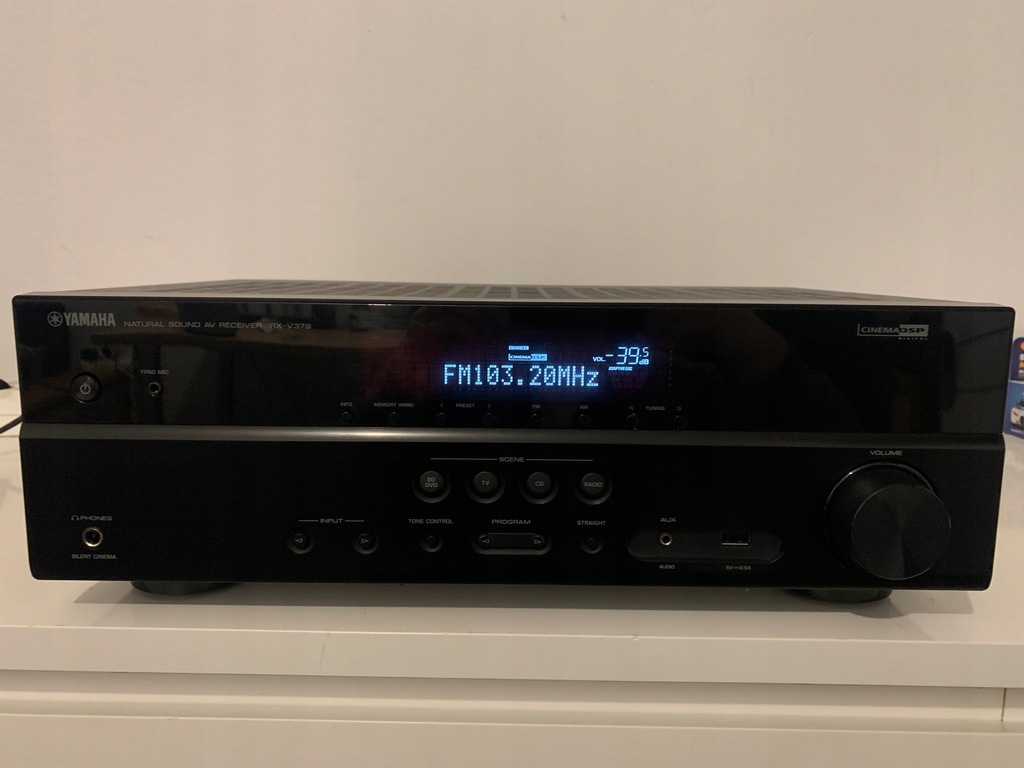 Amplituner YAMAHA-RX-V379 - 13366467054 - oficjalne archiwum Allegro