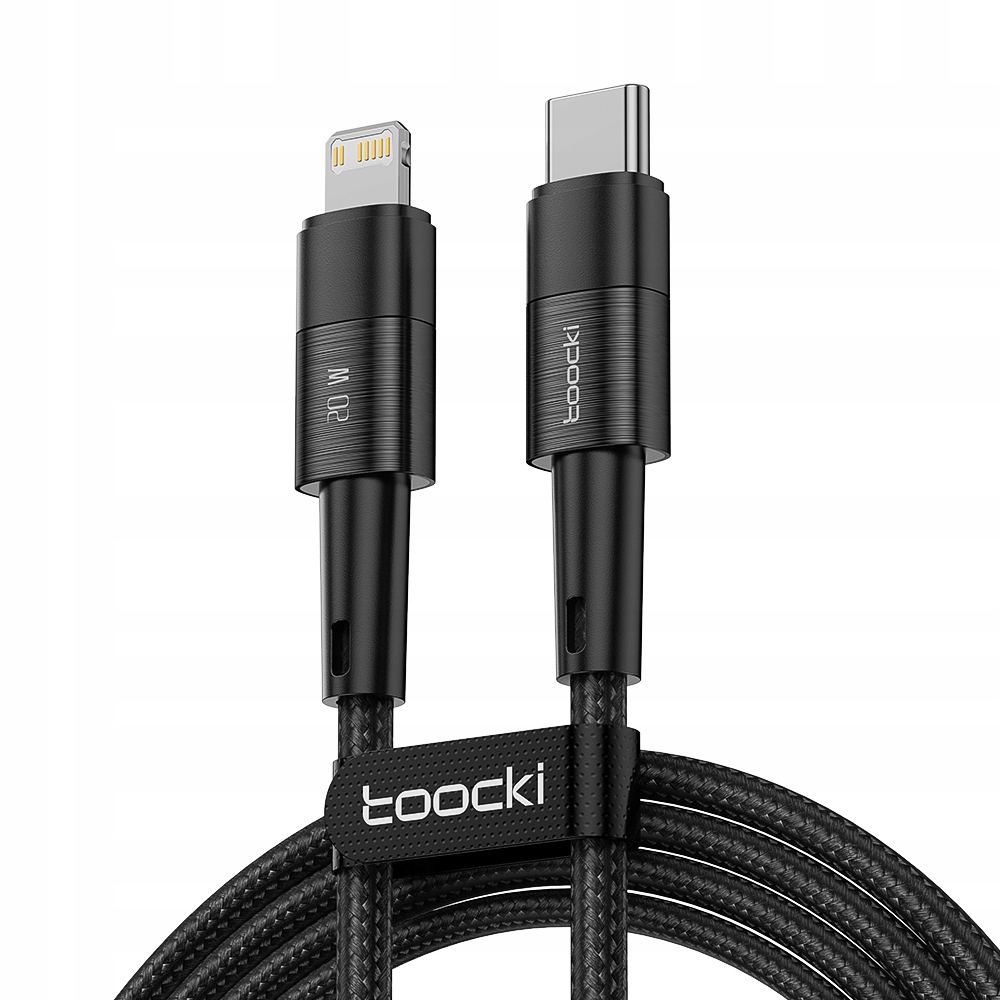 Toocki Fast USB-C/Lightning cable for iPhone 20W Strong 3m cable YSCL ...