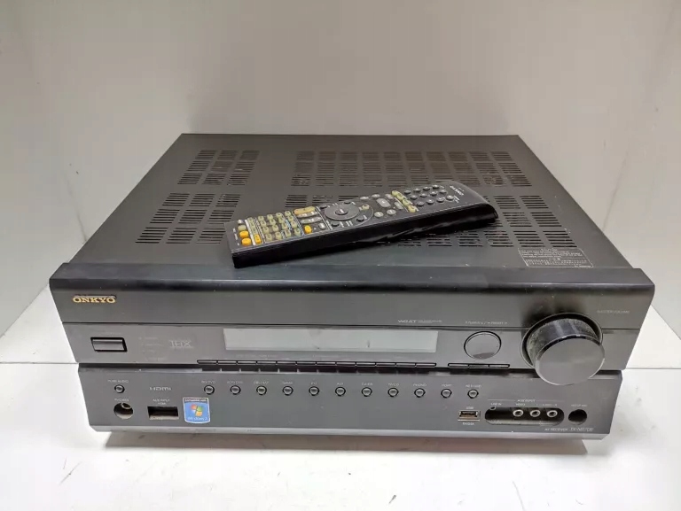 AMPLITUNER ONKYO TX-NR708 + PILOT I ZASILACZ - 13126711971 - oficjalne archiwum Allegro