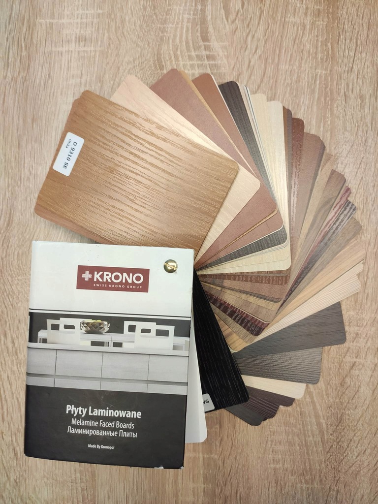 Wzornik płyt laminowanych- meblowych Kronopol - 13856107396 - oficjalne ...