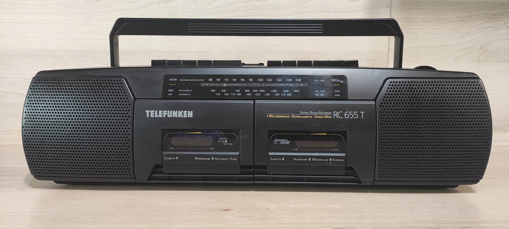 Boombox, radiomagnetofon Telefunken RC-655T - 14132363920 - oficjalne ...