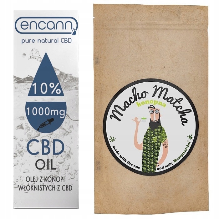 OLEJEK CBD 10% 10ml konopny ENCANN Oryginał GRATIS - 8441211171 ... OLEJEK CBD 10% 10ml konopny ENCANN Oryginał GRATIS - 8441211171 ...