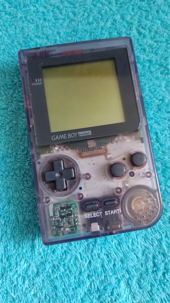 Nintendo Game Boy Pocket Clear Purple - 14454290259 - oficjalne ...
