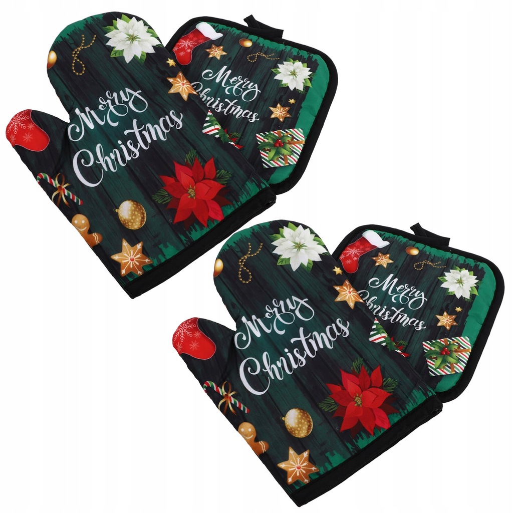 Oven Gloves Cotton Oven Mitts Christmas Oven Mitts - 14621610422 ...