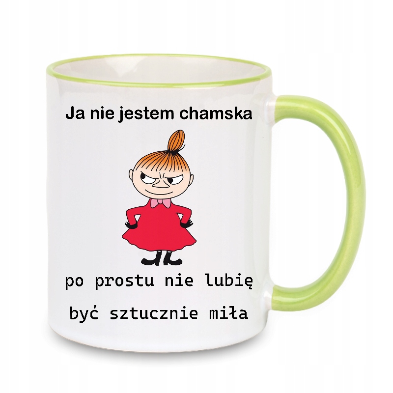Kubek z nadrukiem Mała Mi, Muminki, Śmieszne, Zabawny tekst BUJZ-MI-011 - 15945328681 ...