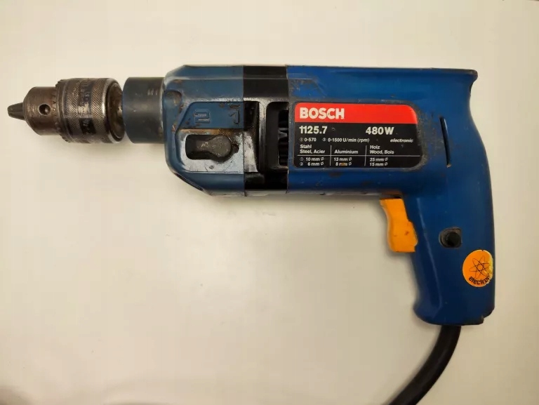 WIERTARKA BOSCH 1125.7 480W - 13215238720 - oficjalne archiwum Allegro