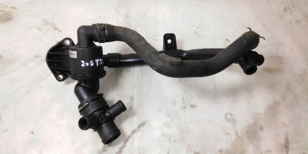 AUDI A4 B8 A5 Q5 PRZEWÓD RURA WODY KRÓCIEC TERMOST - 11854515936 ...