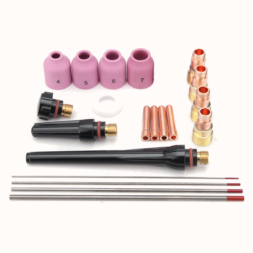 TIG 20 el Zestaw elektrody wolframowe SR9 SR20 - 7147615666 - oficjalne archiwum Allegro