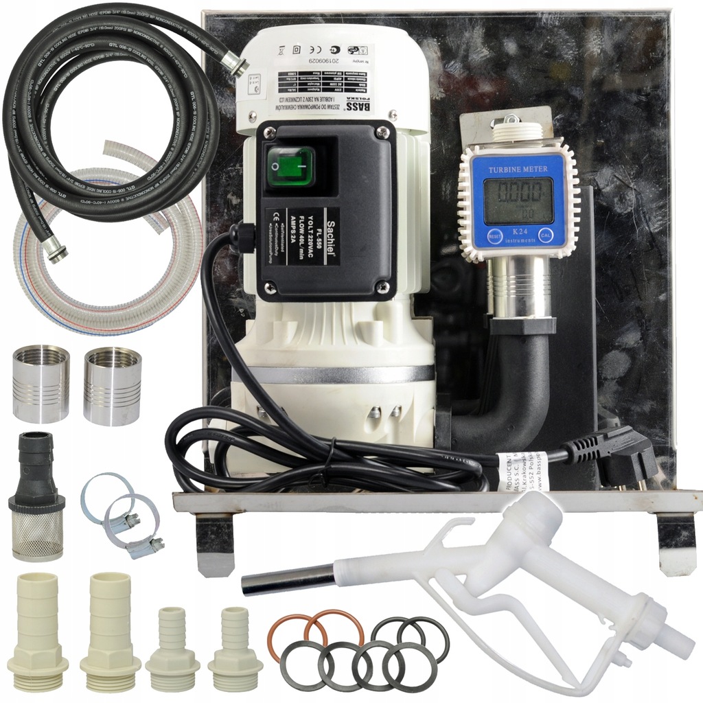 POMPA DO CHEMIKALIÓW ADBLUE AD BLUE + LICZNIK LCD - 8926399273 ...