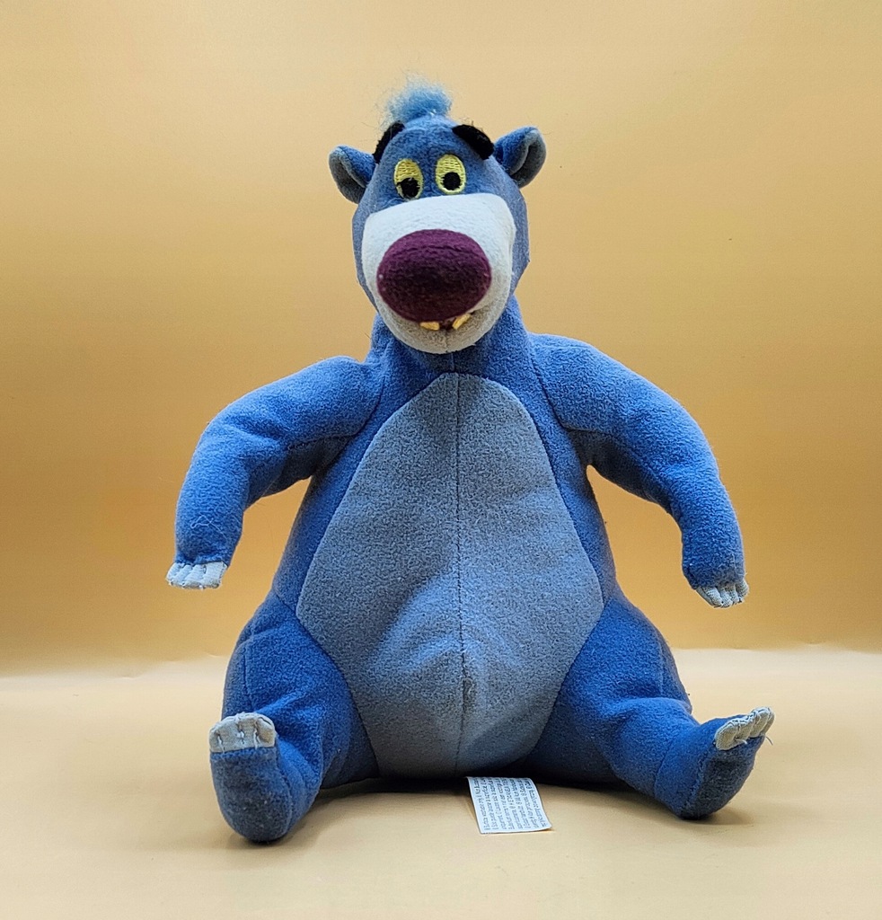 miś BALOO z bajki KSIĘGA DŻUNGLI maskotka UNIKAT - 12591106484 ...