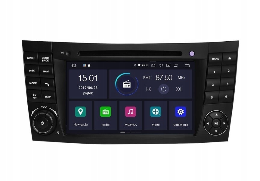 NAWIGACJA ANDROID MERCEDES W211 4/64GB DSP CARPLAY - 11552867645 ...