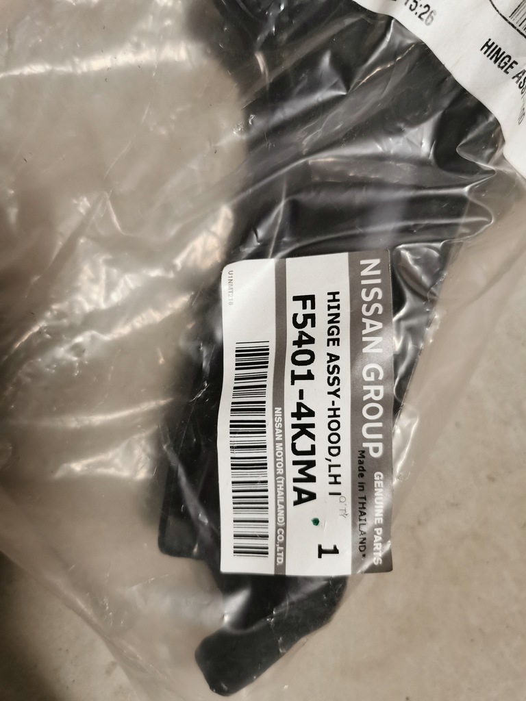 Zawias maski lewy Nissan F5401-4KJMA - 13984495671 - oficjalne archiwum ...