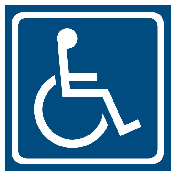 Naklejka magnetyczna INWALIDA NIEPEŁNOSPRAWNI 20cm - 12871979360 ...