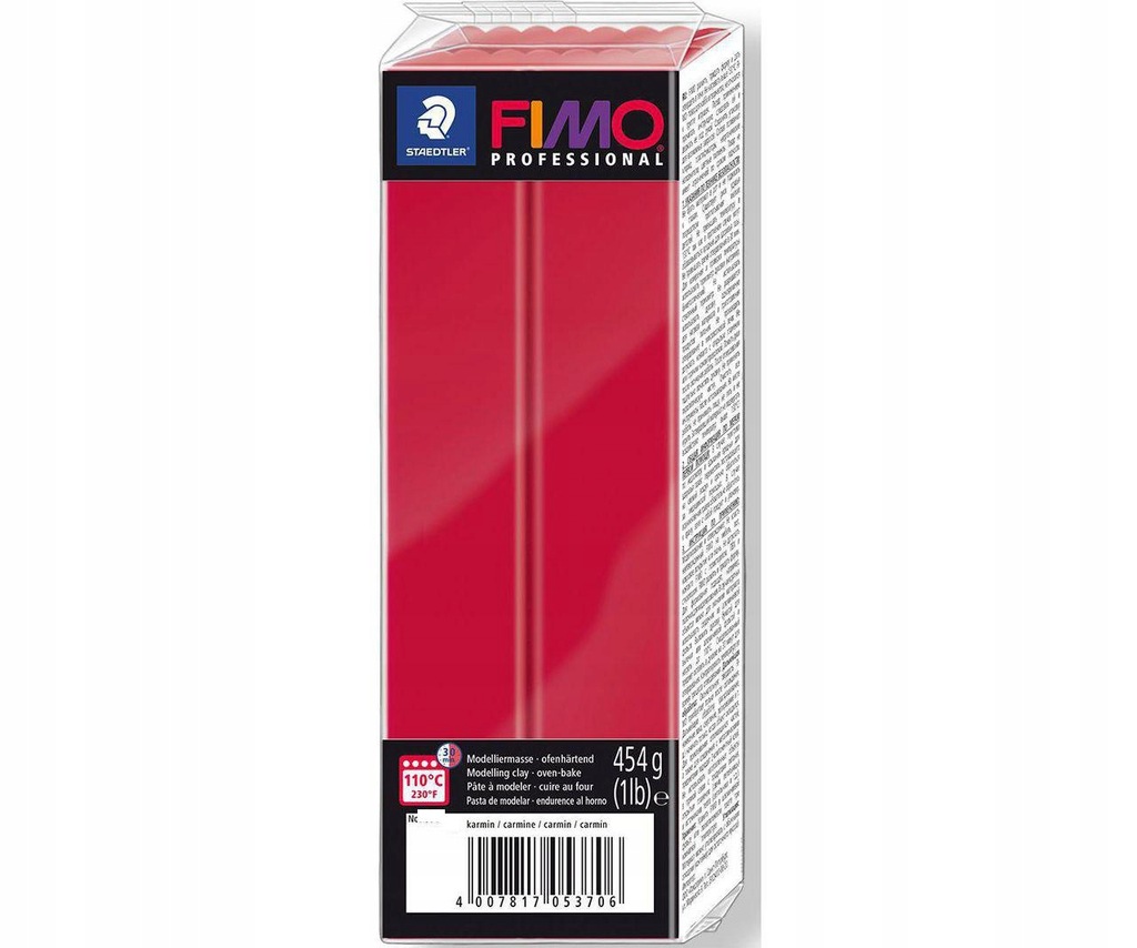 Fimo professional 454 g blok klej poradnik gliny - 11894172608 ...