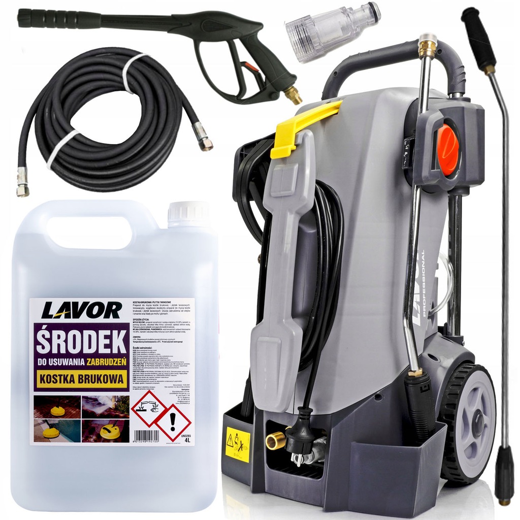 MYJKA CIŚNIENIOWA LAVOR MAINE +KOSTKA BRUKOWA 4L - 11968323298 - oficjalne archiwum Allegro
