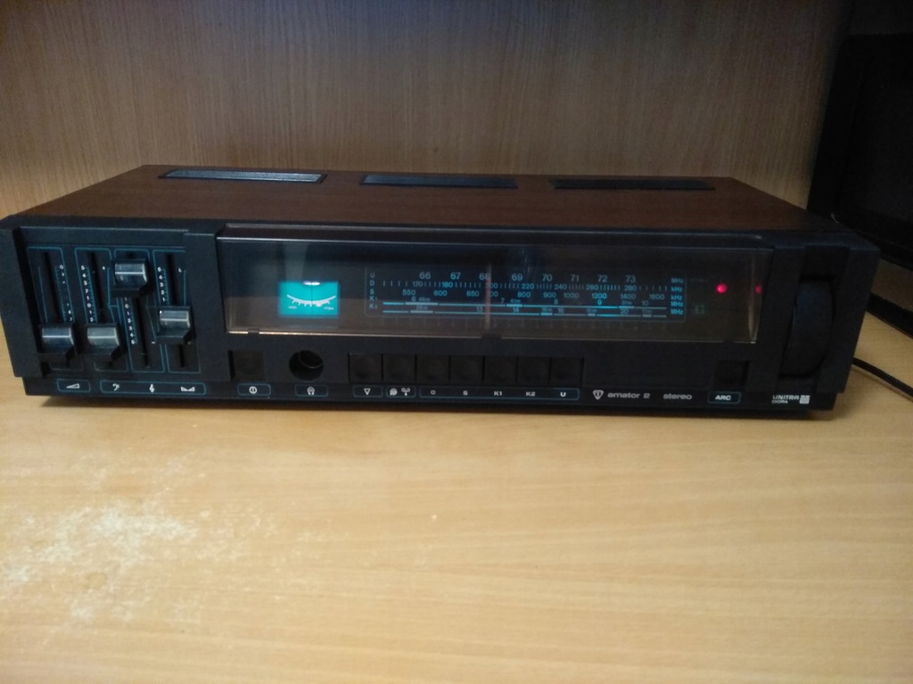 UNITRA DIORA AMPLITUNER AMATOR 2 STEREO DSS 201. - 12331915644 - oficjalne archiwum Allegro