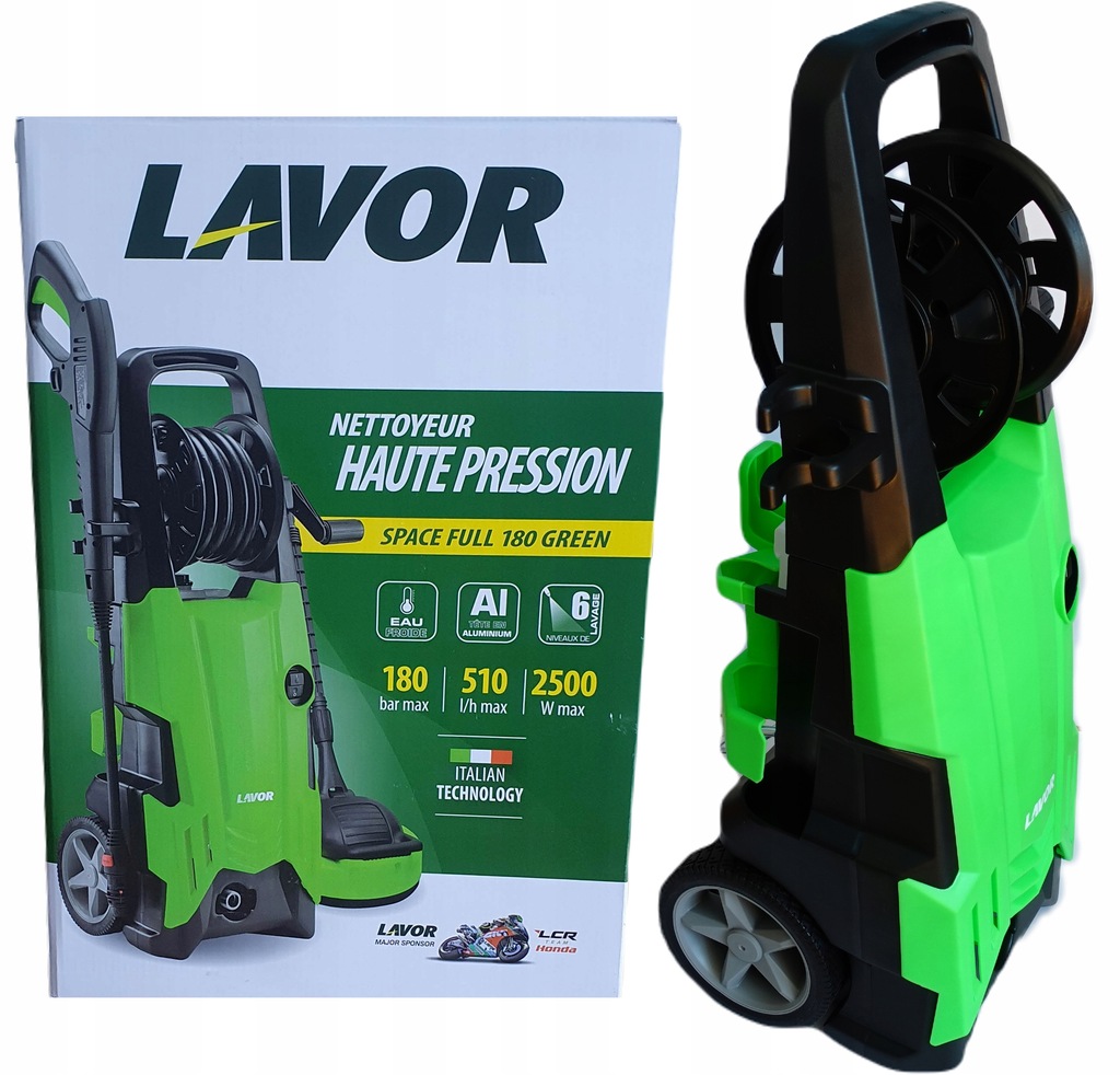 Myjka ciśnieniowa Lavor 180 bar 2500 W - 11128131618 - oficjalne archiwum Allegro