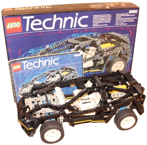 LEGO CLASSIC TECHNIC 8880 PUDEŁKO INSTRUKCJA unikat ZESTAW ...