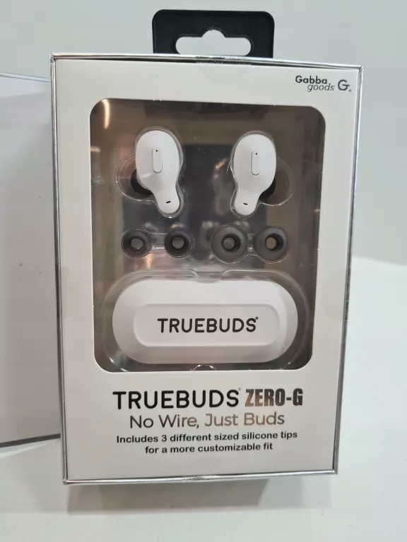 SŁUCHAWKI TWS GABBA TRUEBUDS ZERO-G - 12682744569 - oficjalne archiwum ...
