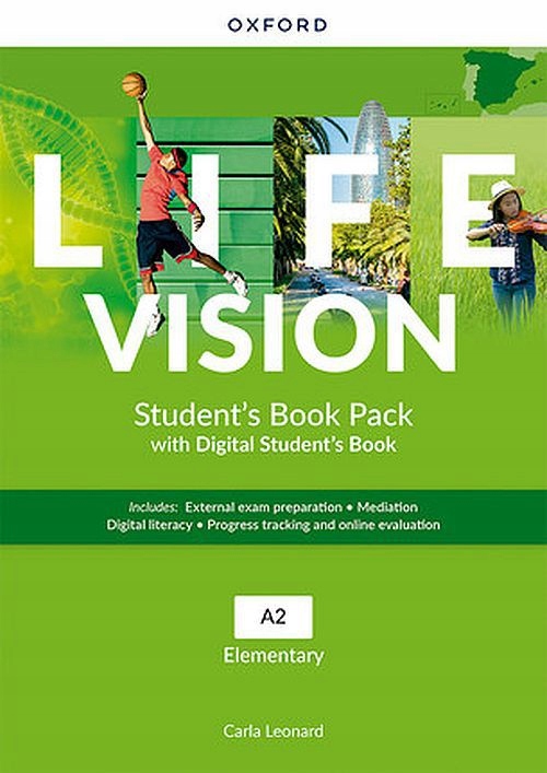 LIFE VISION ELEMENTARY A1/A2 STUDENT'S BOOK+E-BOOK - 12332230715 ...