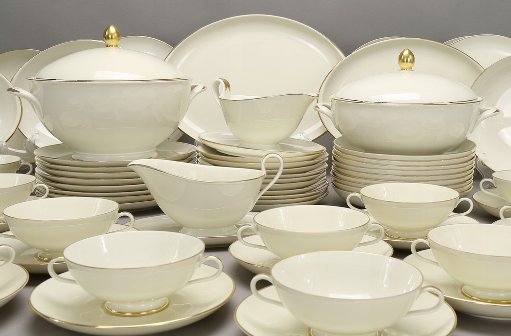 *PG* Furstenberg Serwis Obiadowy Księżna/Furstin 12 os. - 14864583316 ...