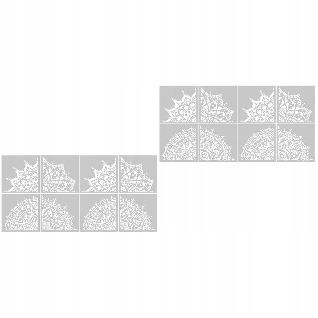 Floor Formwork Trim Paint Wall Stencils 16 Pcs - 13846757849 ...