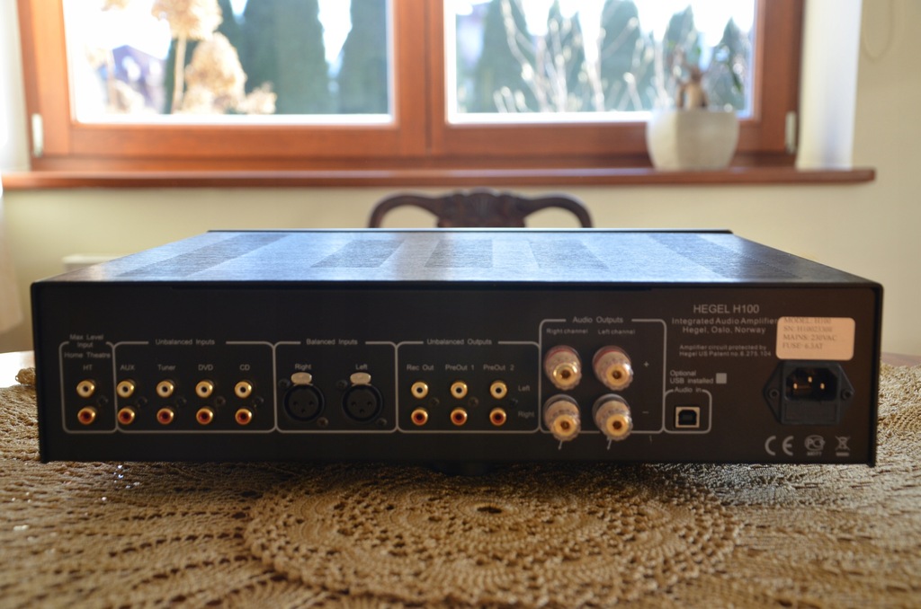 wzmacniacz HEGEL H100 z DAC - 9064730414 - oficjalne archiwum Allegro