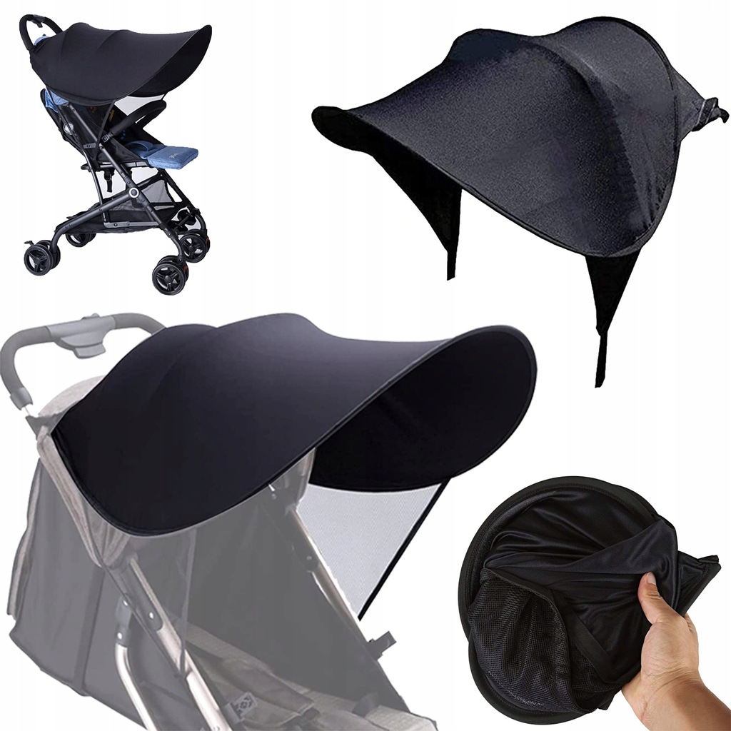 Купить УНИВЕРСАЛЬНЫЙ СОЛНЦЕЗАЩИТНЫЙ КОЗЫРЕК ДЛЯ КОЛЯСКИ 70 СМ: отзывы ...