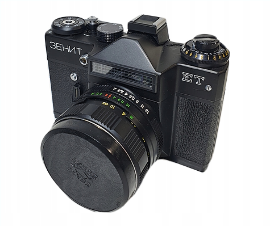 Aparat ZENIT ET obiektyw HELIOS 44M-4 2/58 - 13525814554 - oficjalne ...