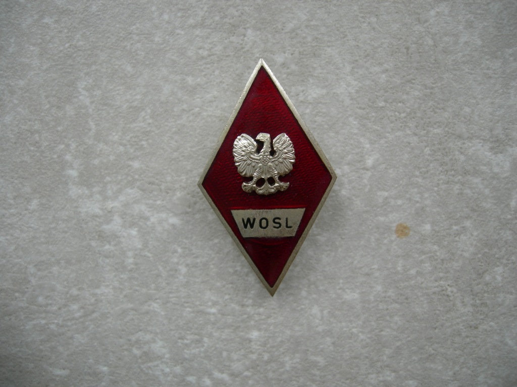 ODZNAKA WOJSKOWA OFICERSKA SZKOŁA WOSL WZÓR 1972. - 13130990339 ...