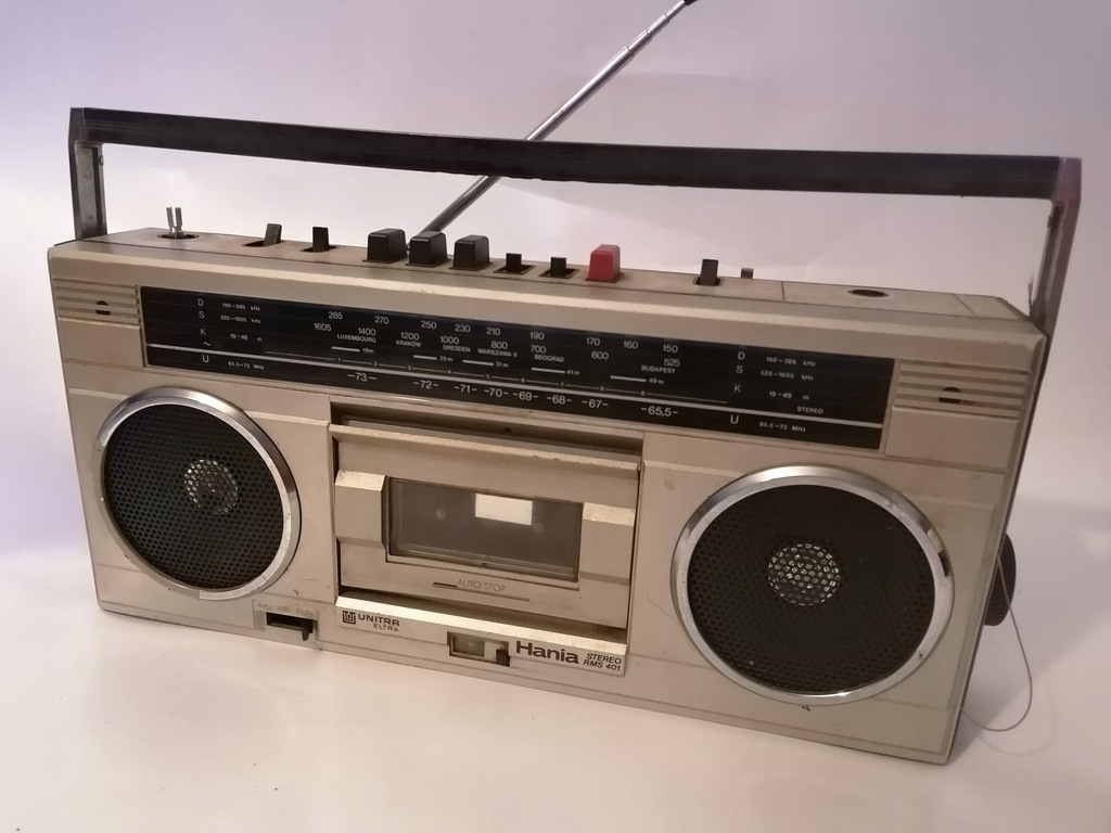 Radiomagnetofon UNITRA HANIA RMS 401 na części - 13188901613 ...