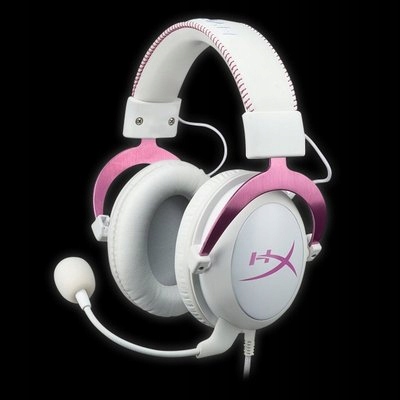 Słuchawki gamingowe HyperX Cloud II White Pink - 9303675283 - oficjalne archiwum Allegro