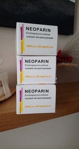 NEOPARIN 40mg 0.4 ml op.10szt. iniekcje zastrzyki - 8083163150 ...