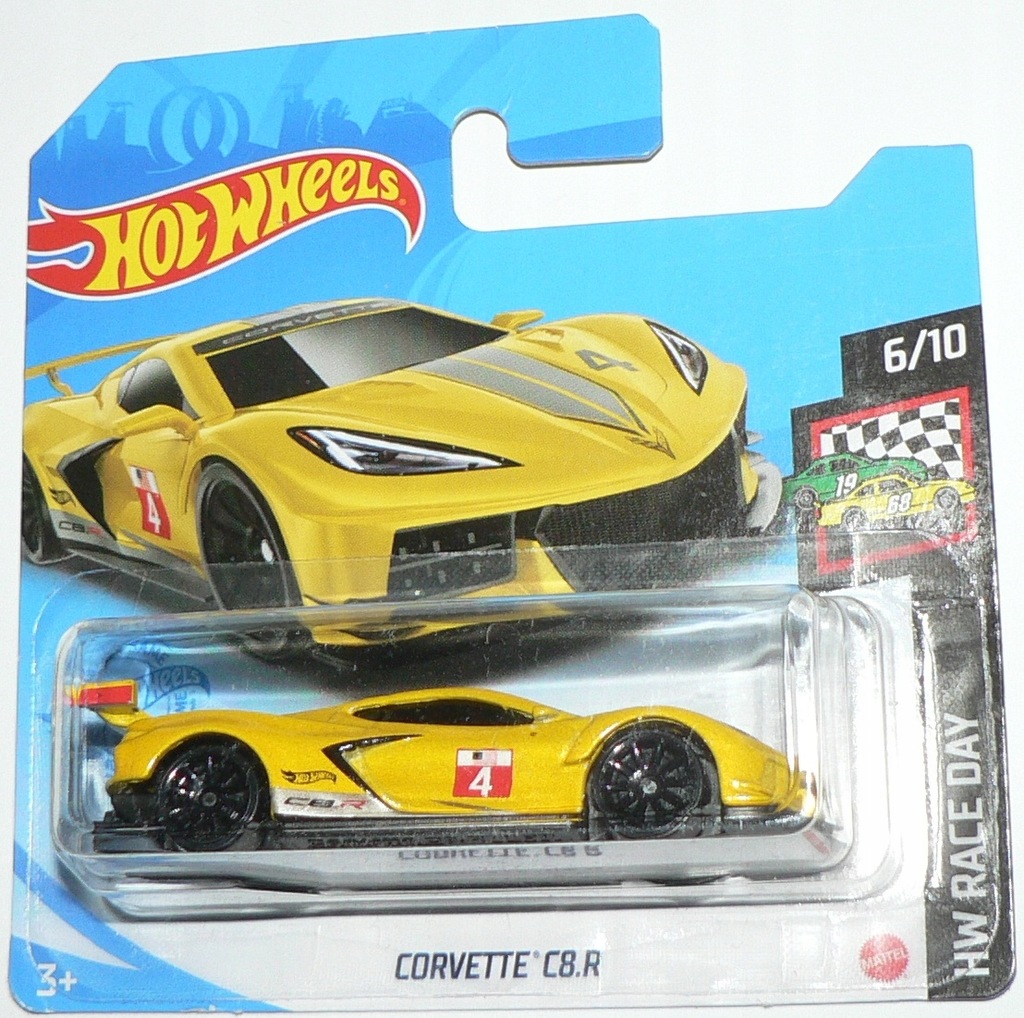 Hot Wheels - CORVETTE C8.R - 11577757069 - oficjalne archiwum Allegro