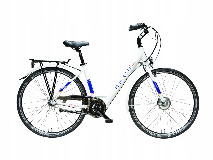 ROWER MAXIM BATTERY 3 PLUS ELEKTRYCZNY BIAŁY - 10939052767 - oficjalne ...