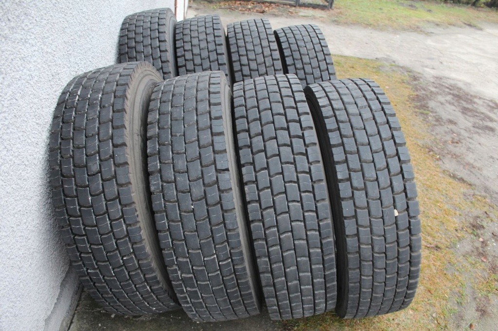 8x Continental HDR2 315/80R22,5 315 80 R22,5 20 mm - 11518408620 - oficjalne archiwum Allegro