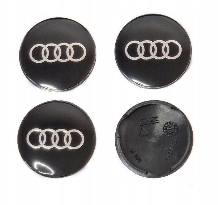AUDI DEKIELKI KAPSLE ZNACZKI DO FELG OZ M595 62mm - 12800685065 ...