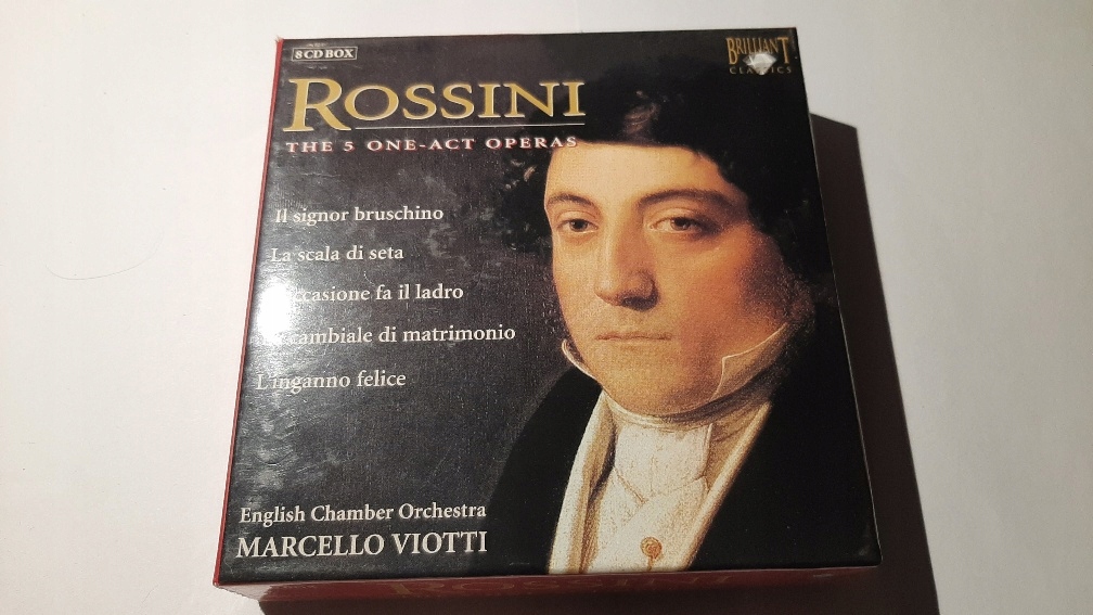 ROSSINI - Operas 8CD Box - 12228568304 - oficjalne archiwum Allegro