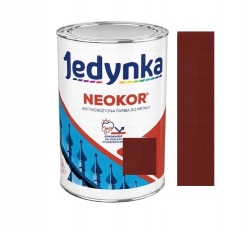 Farba podkładowa antykorozyjna Jedynka Neokor czer - 12821614679 - oficjalne archiwum Allegro